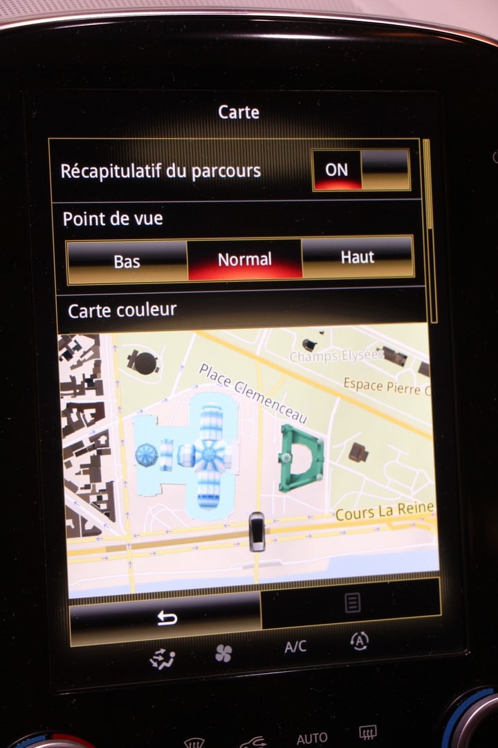 1er contact avec le R-Link 2 sur l’Espace | GPS-Carminat